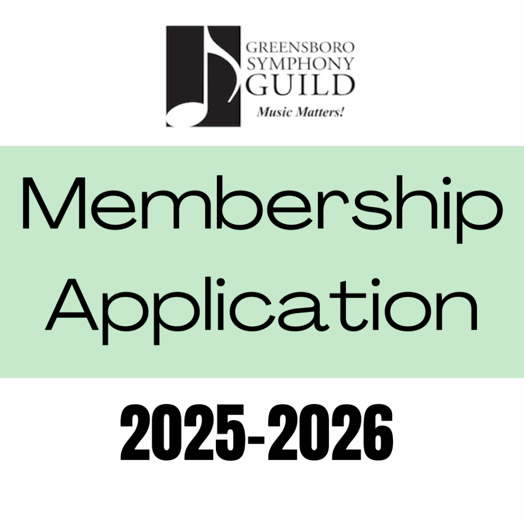 Membership Application | Greensboro Symphony Guild